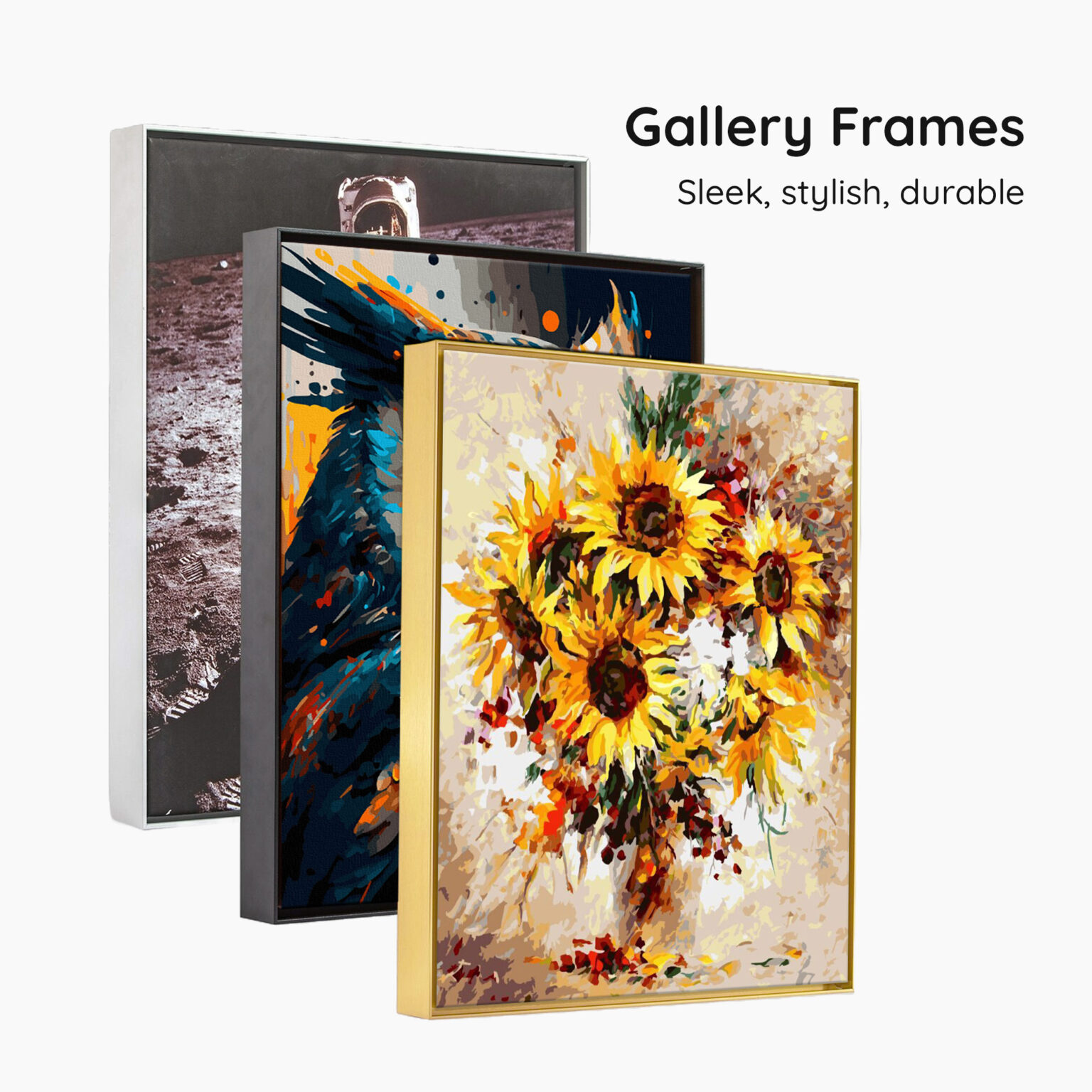 Floating Metal Frame - Paint Vibe